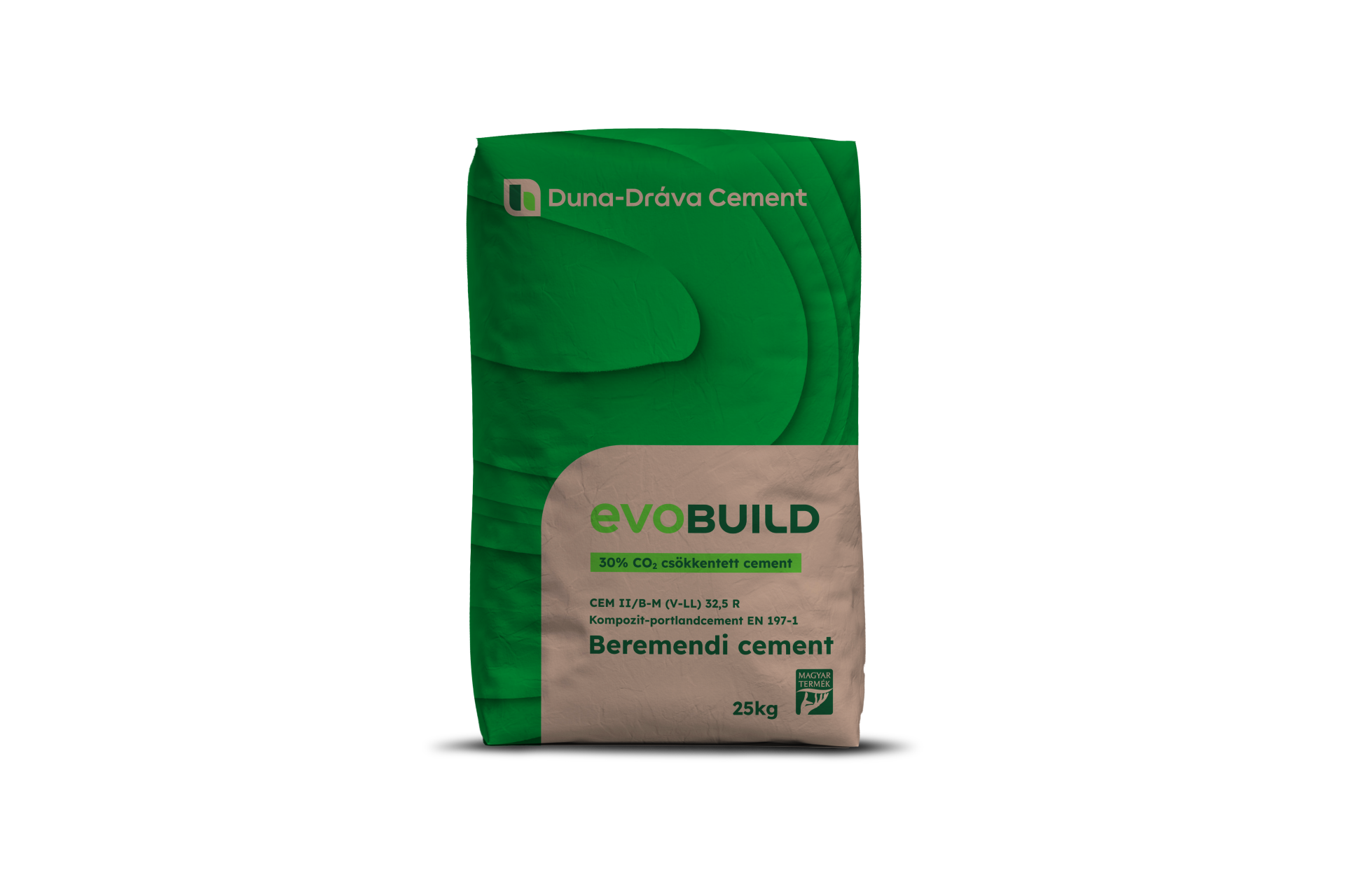 DDC CEMENT II/B-M(V-LL) 32,5R 25KG EVOBUILD BEREMEND - Építőanyagok ...